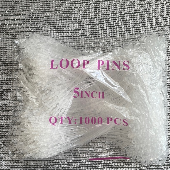 Other | Loop Plastic 100 Pins | Poshmark